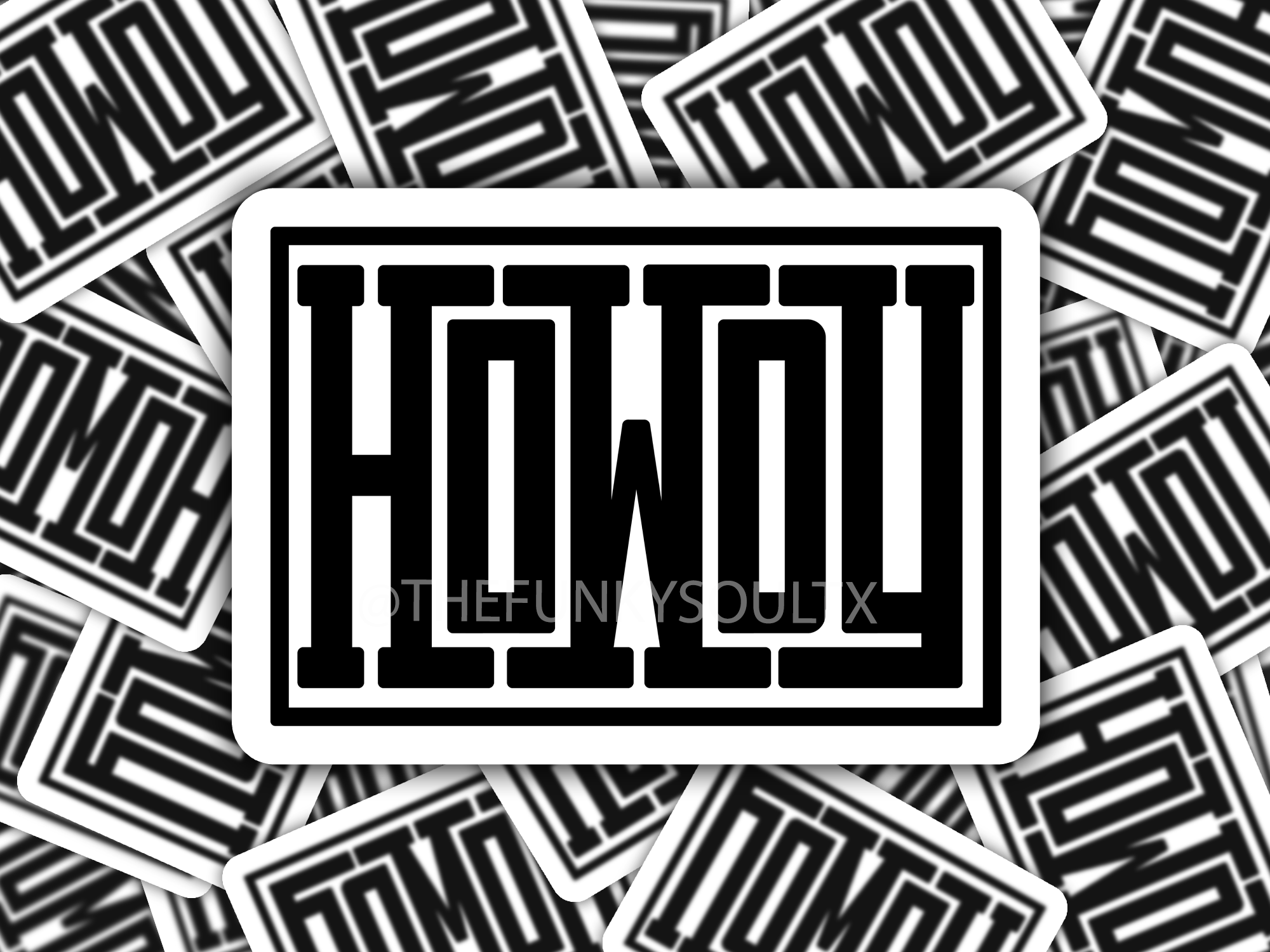 Howdy Sticker – Remnant Ranch LLC dba 1930 Remnant and 1930 Brands