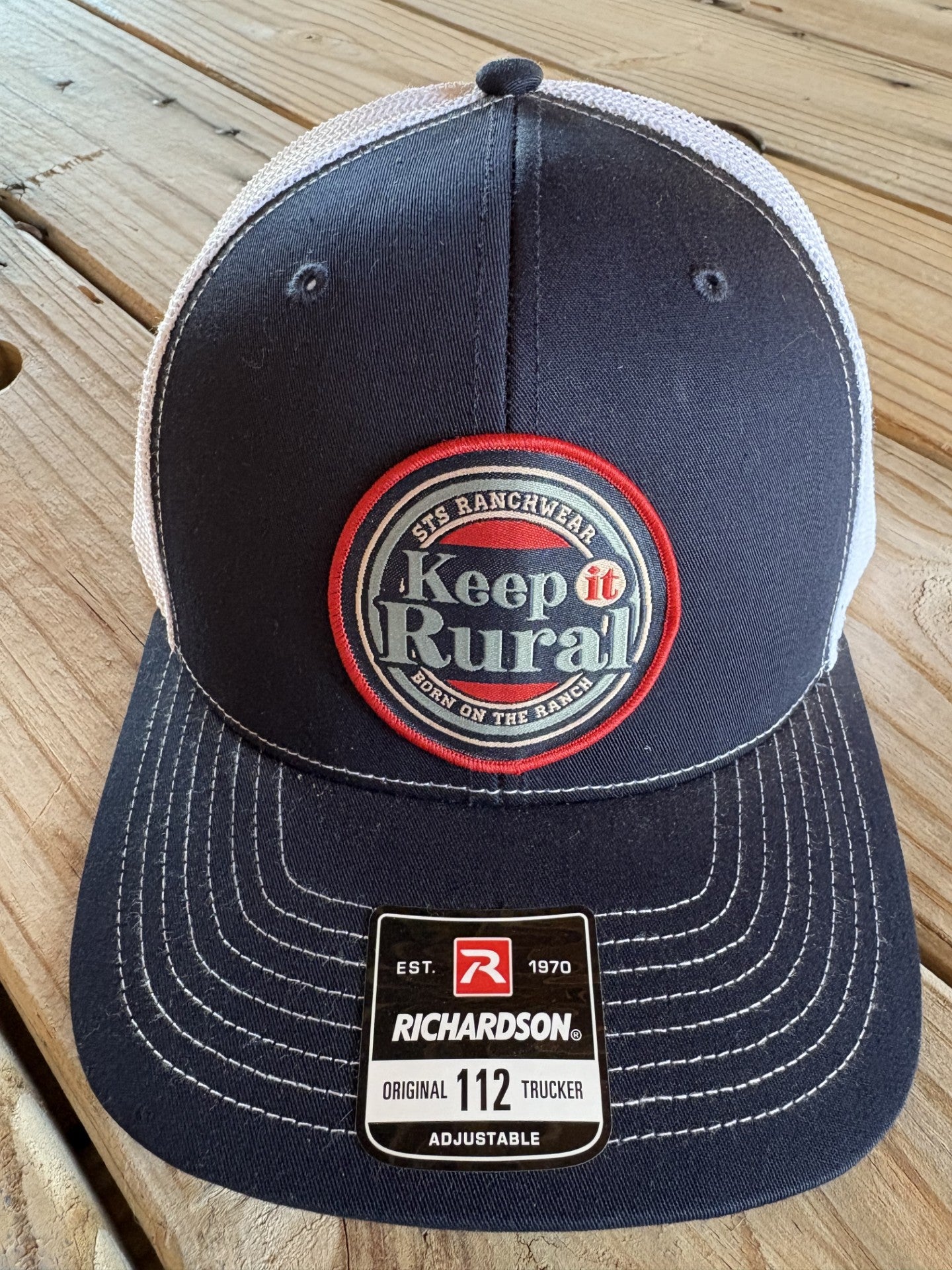 STS Navy/White Cap - Keep it Rural – 1930 Remnant by STS Ranch